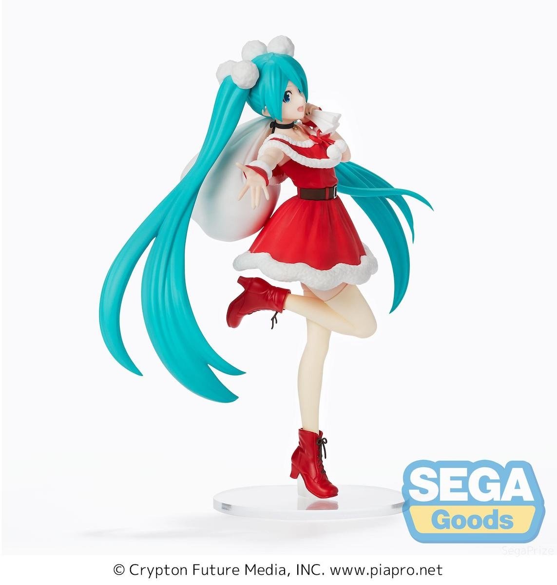 Hatsune Miku: Christmas 2020 Ver. Super Premium Figure: Sega ...