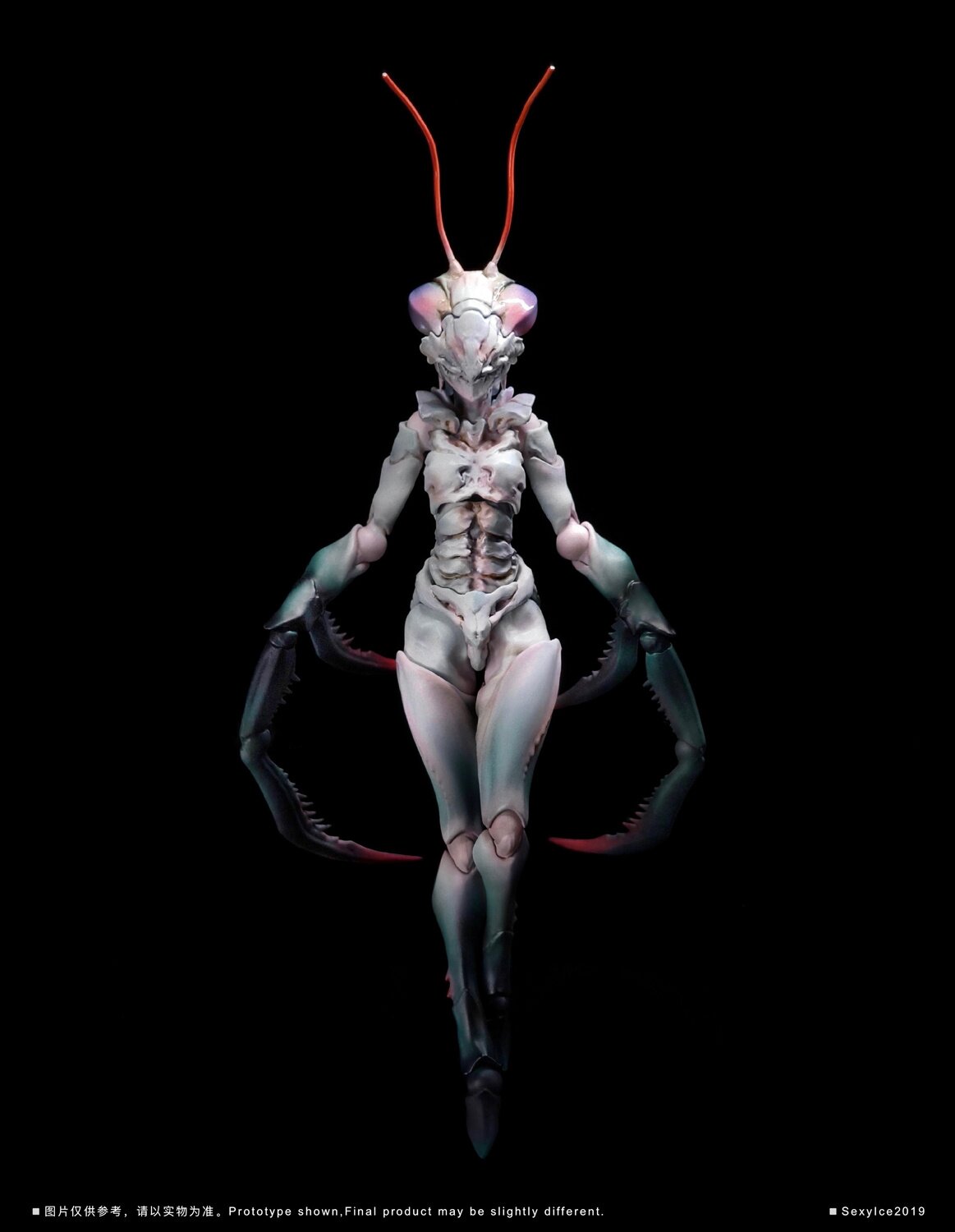 Vermin Series Experimental Subject B0127 Mantis 1/12 Scale Action Figure: SexyIce - Tokyo Otaku ...