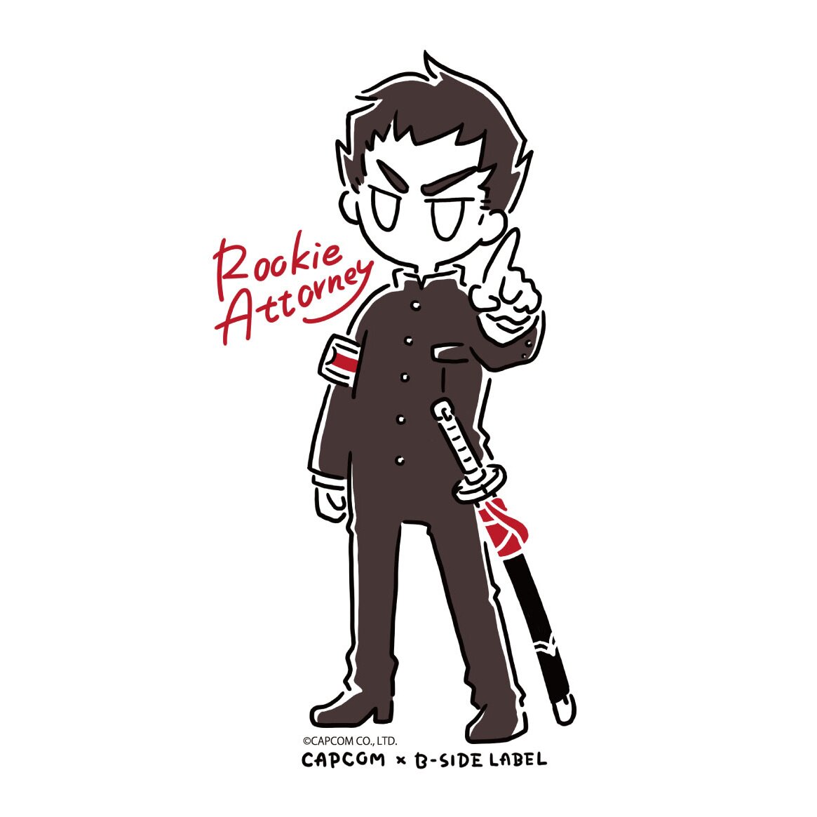Capcom x B-Side Label The Great Ace Attorney Sticker Collection Vol. 2 ...