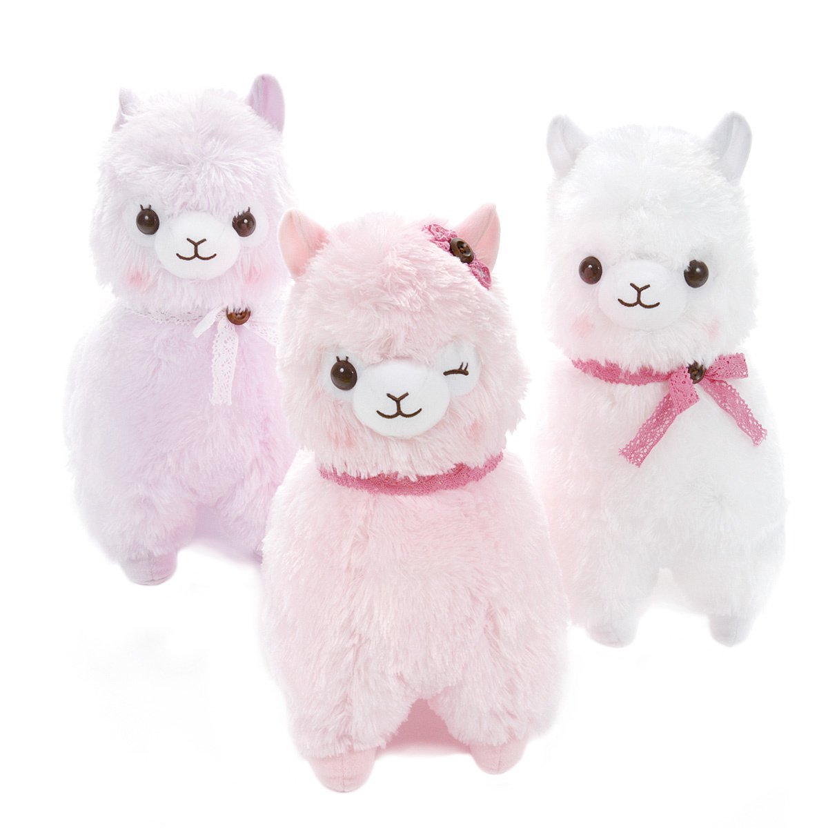 Alpacasso Girly Lace Ribbon Alpaca Plush Collection (Big) - Tokyo Otaku ...