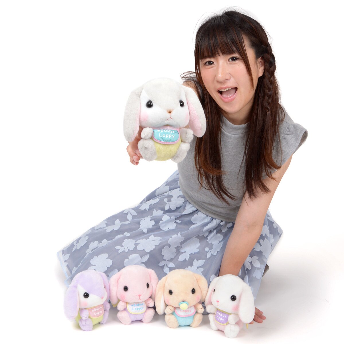 Pote Usa Loppy Baby Rabbit Plush Collection (Standard) - Tokyo Otaku ...