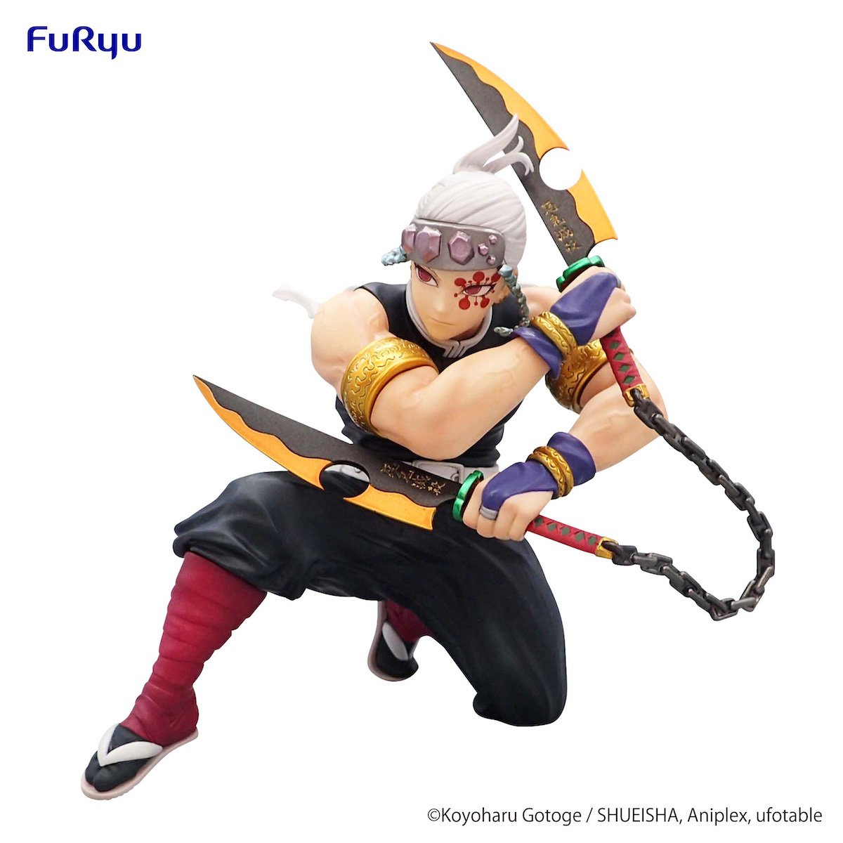 Demon Slayer: Kimetsu no Yaiba Tengen Uzui Noodle Stopper Figure ...