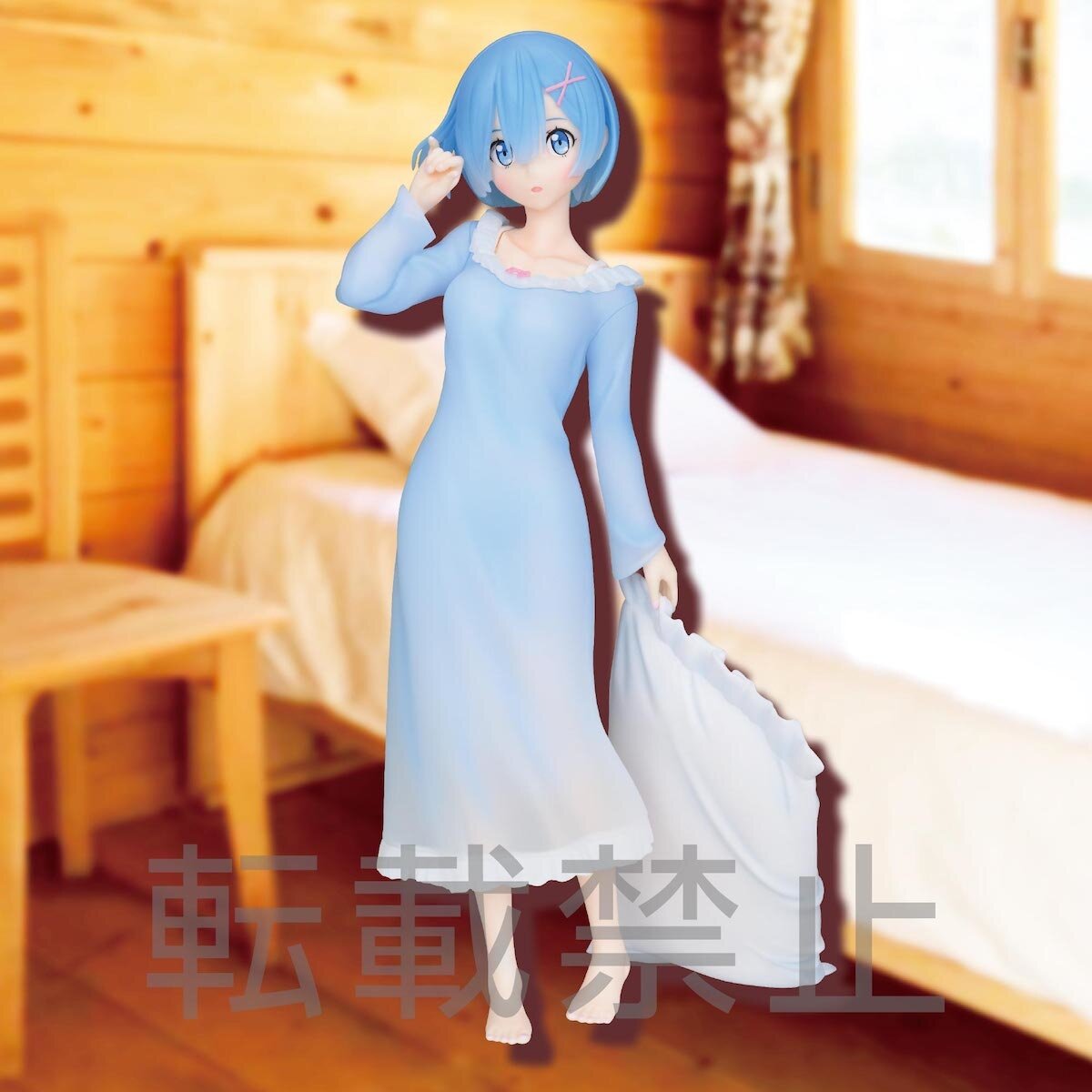 [Re:Zero] Rem: Nightwear Ver. Super Premium Figure: Sega Interactive ...