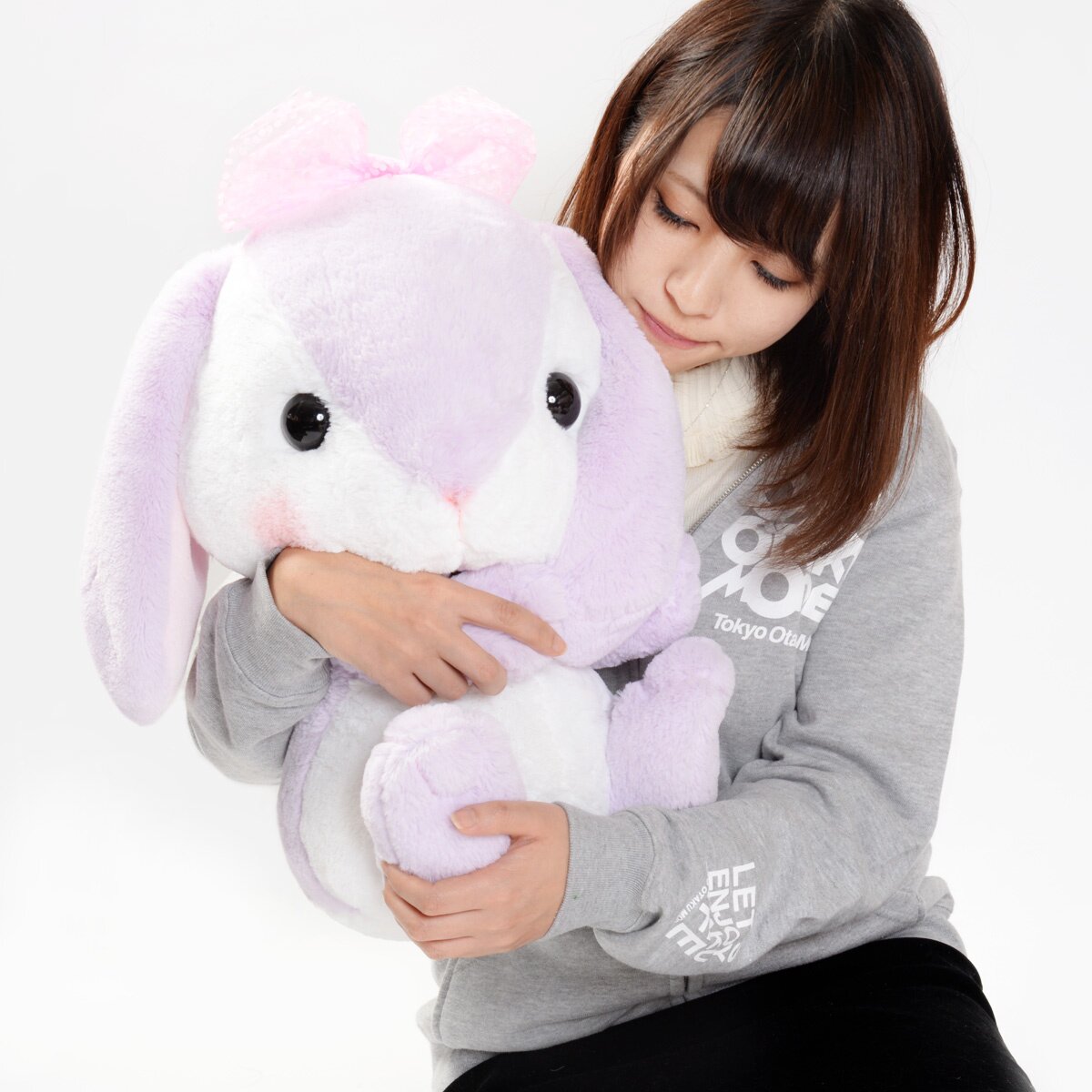 Pote Usa Loppy Feminine Rabbit Plush Collection (Big) - Tokyo Otaku ...