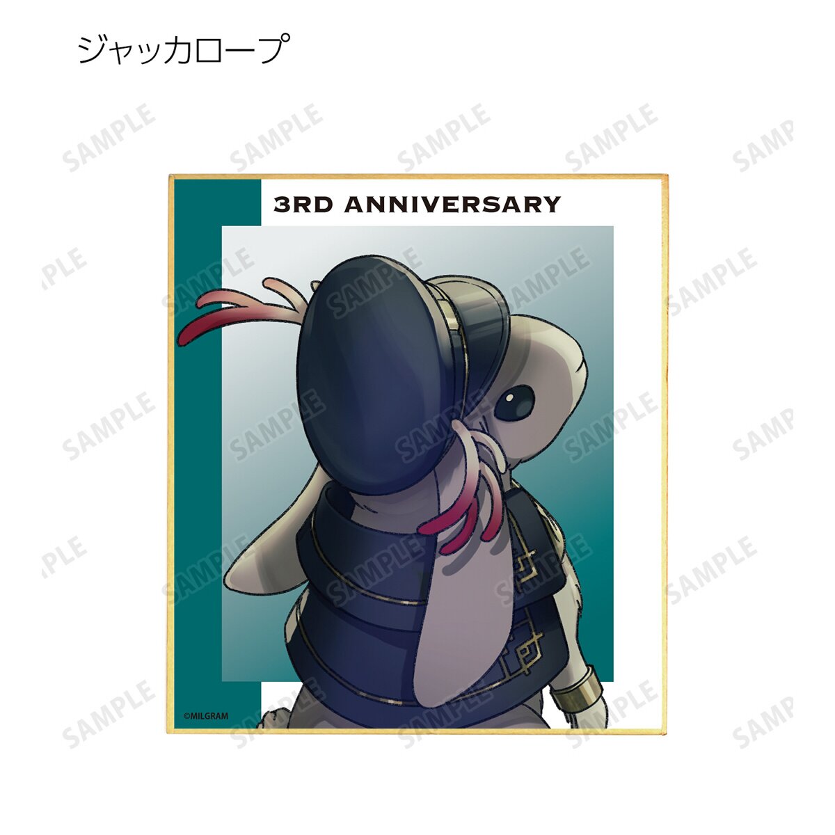 Milgram 3rd Anniversary Ver. Trading Mini Shikishi Board Complete Box ...