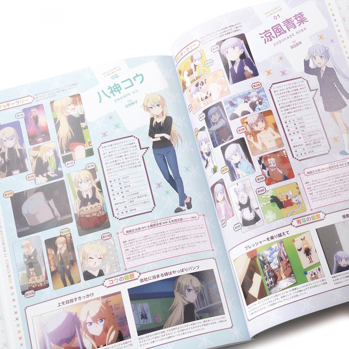 New Game!! TV Anime Official Guide: Complete Guidebook II 48% OFF ...