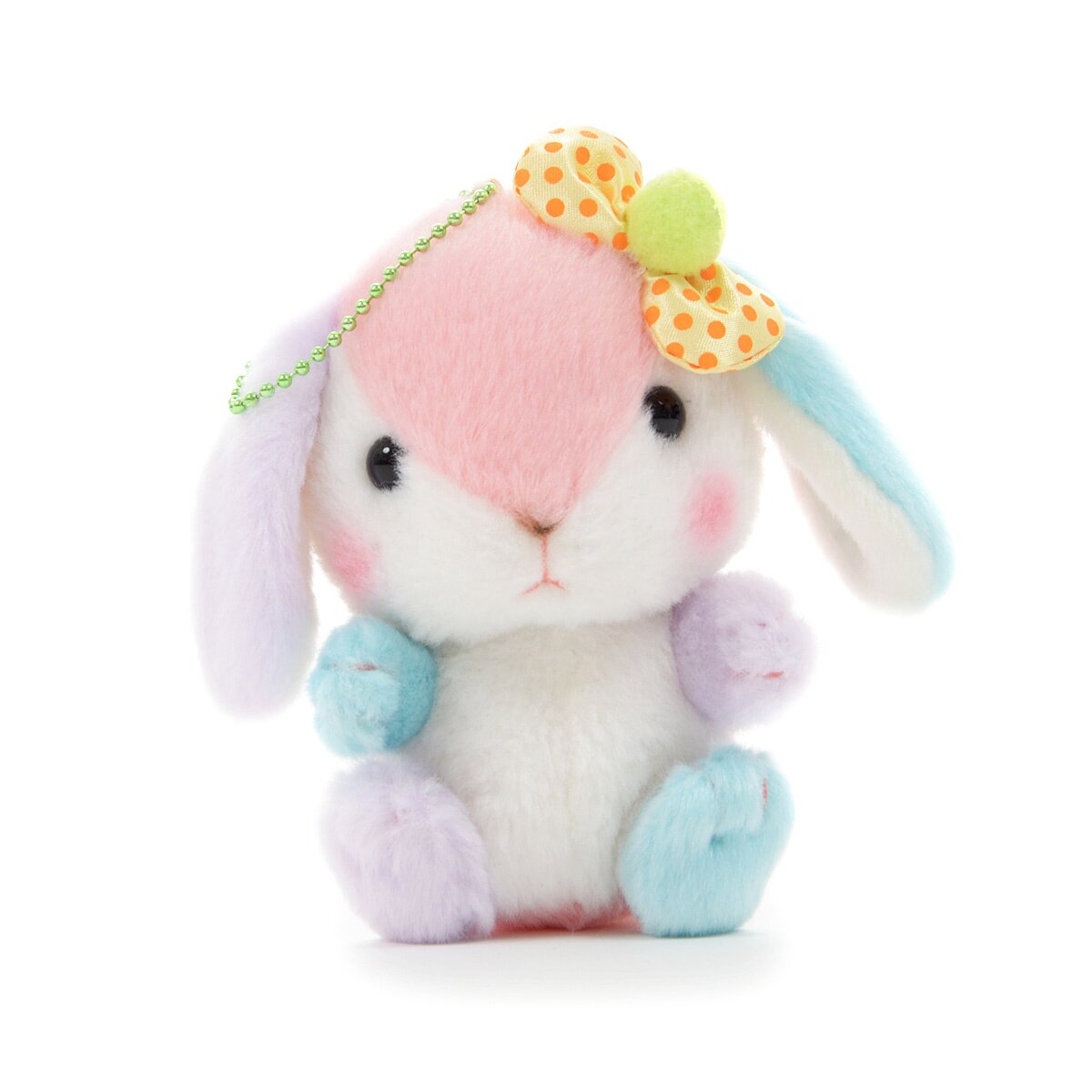 Pote Usa Loppy Colorful Rabbit Plush Collection (Ball Chain) - Tokyo ...