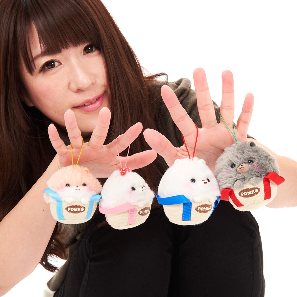 Fuwa-mofu Pometan Trip in a Bag Dog Plush Collection (Mini Strap) - Tokyo Otaku Mode (TOM)