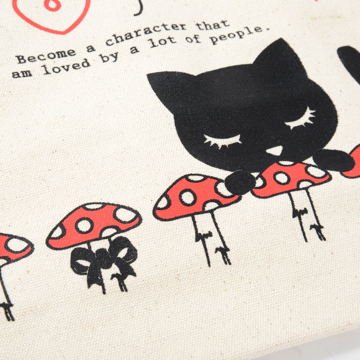 Osumashi Pooh-chan Mushrooms & Pooh-chan Tote Bags - Tokyo Otaku Mode (TOM)