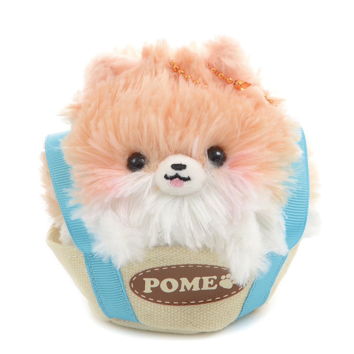Fuwa-mofu Pometan Trip in a Bag Dog Plush Collection (Ball Chain) - Tokyo Otaku Mode (TOM)