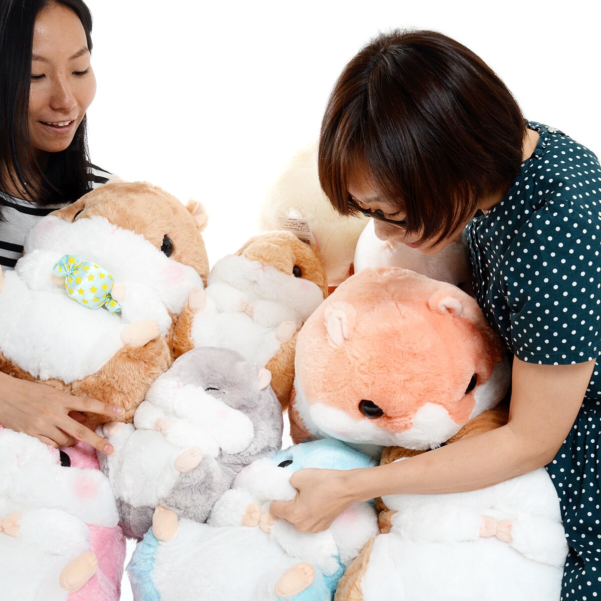 Coroham Coron Hamster Plush Collection: Jumbo & Big Assorted Set of 8 ...