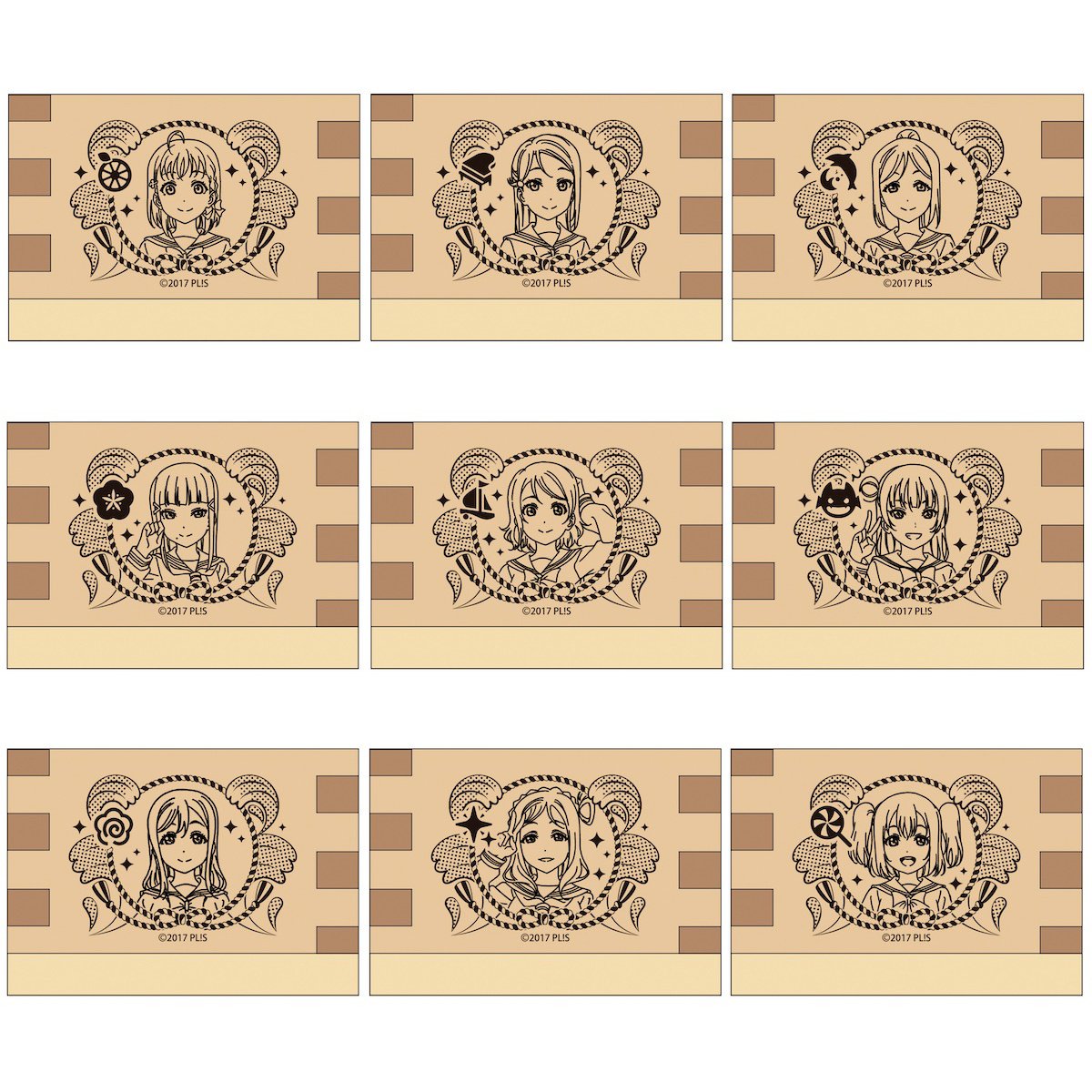 Love Live! Sunshine!! Numazu Jimoai Matsuri 2023 Masu (Japanese Wooden ...