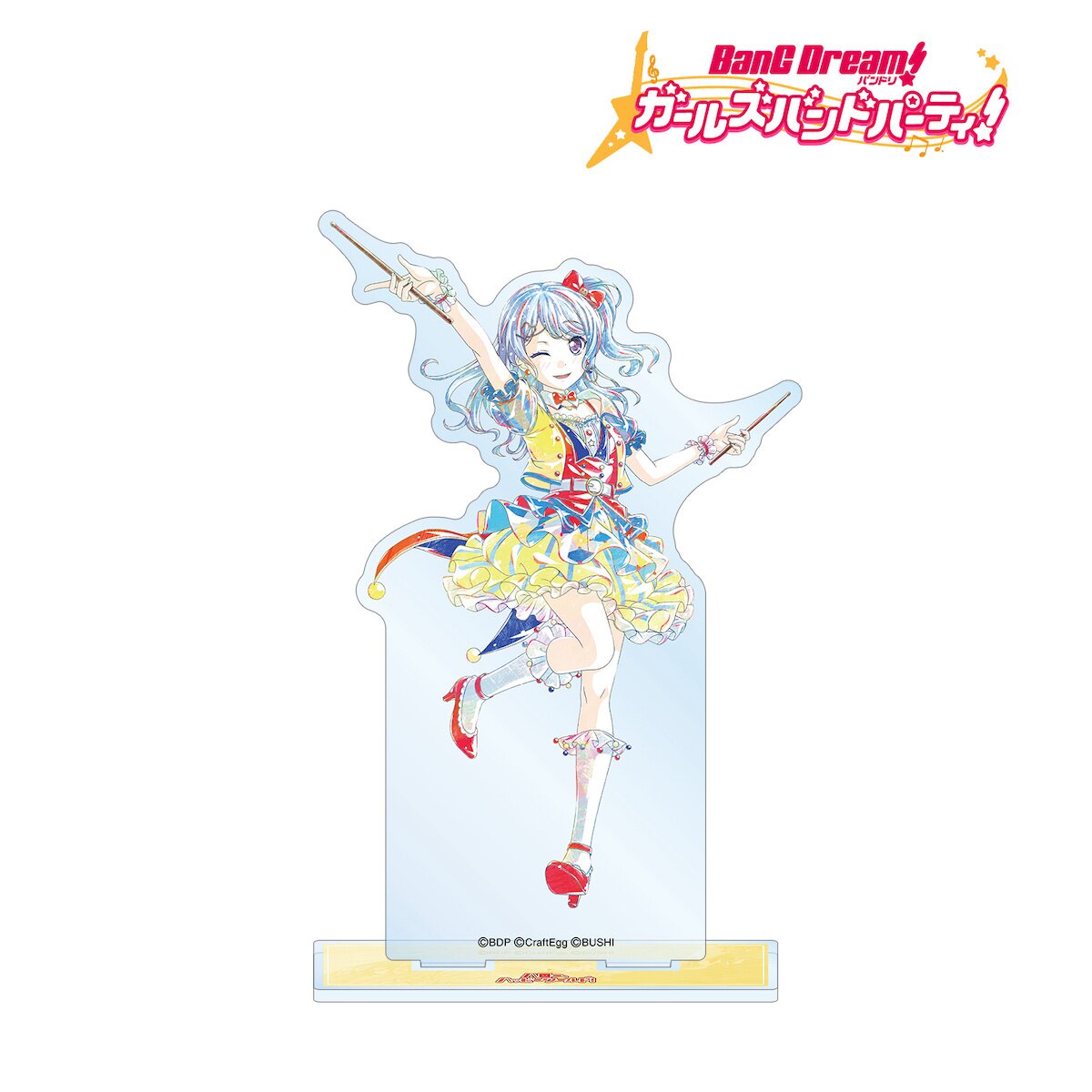 BanG Dream! Girls Band Party! Ani-Art Hello Happy World! Big Acrylic ...
