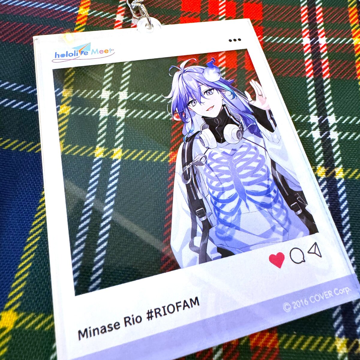 hololive Meet 2024 Social Media Style Acrylic Keychain - Minase Rio ...