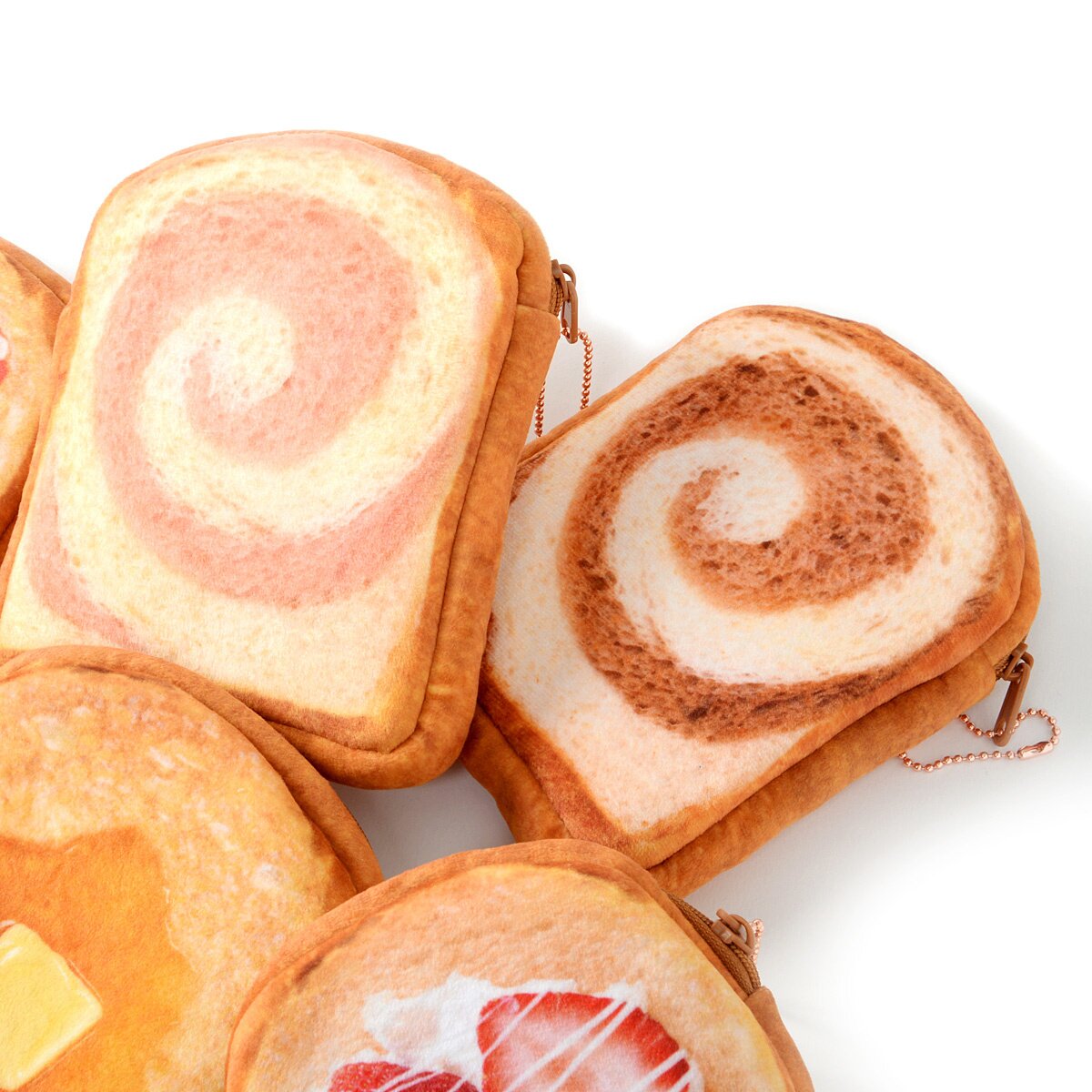 Marude Pan Like a Bread Sliced Bread Pouches - Tokyo Otaku Mode (TOM)