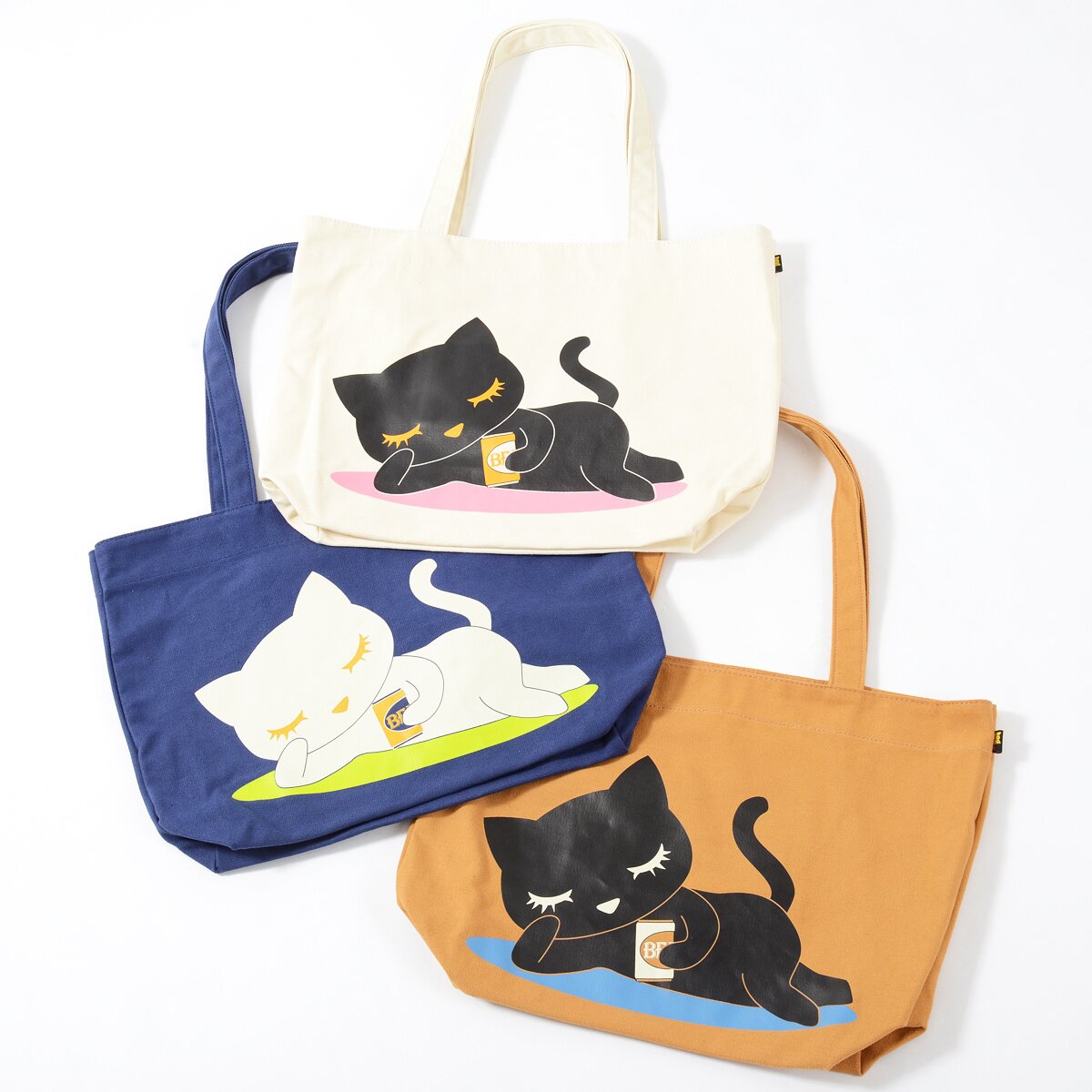 Osumashi Pooh-chan Relaxing Pooh-chan Tote Bags - Tokyo Otaku Mode (TOM)