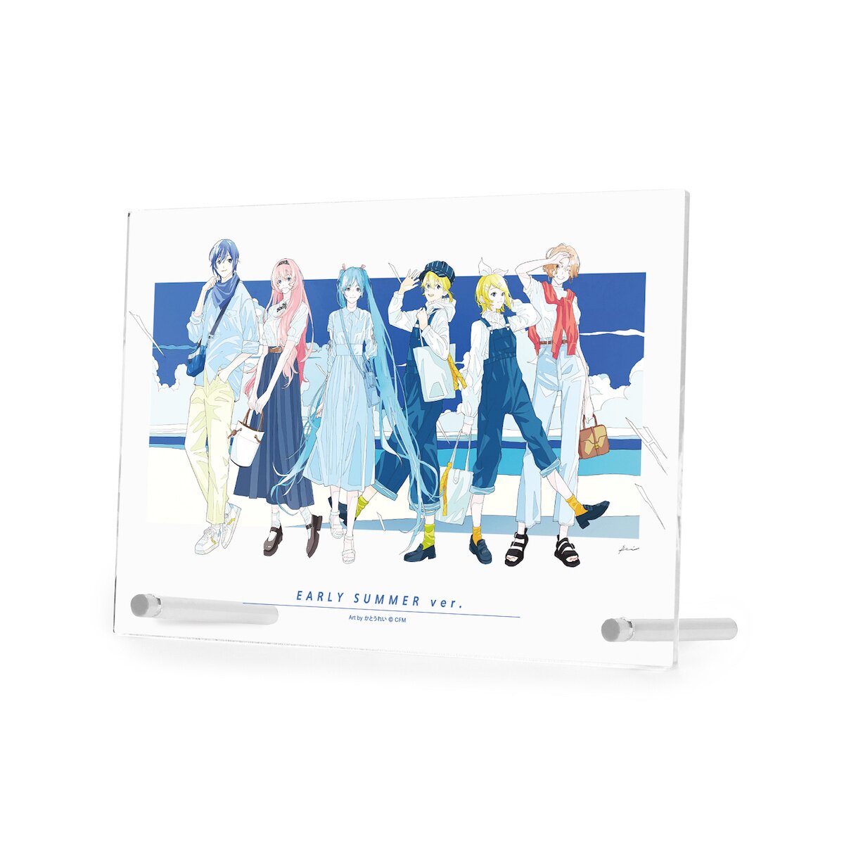 Piapro Characters Early Summer Ver. A5-Size Acrylic Panel - Tokyo Otaku Mode (TOM)
