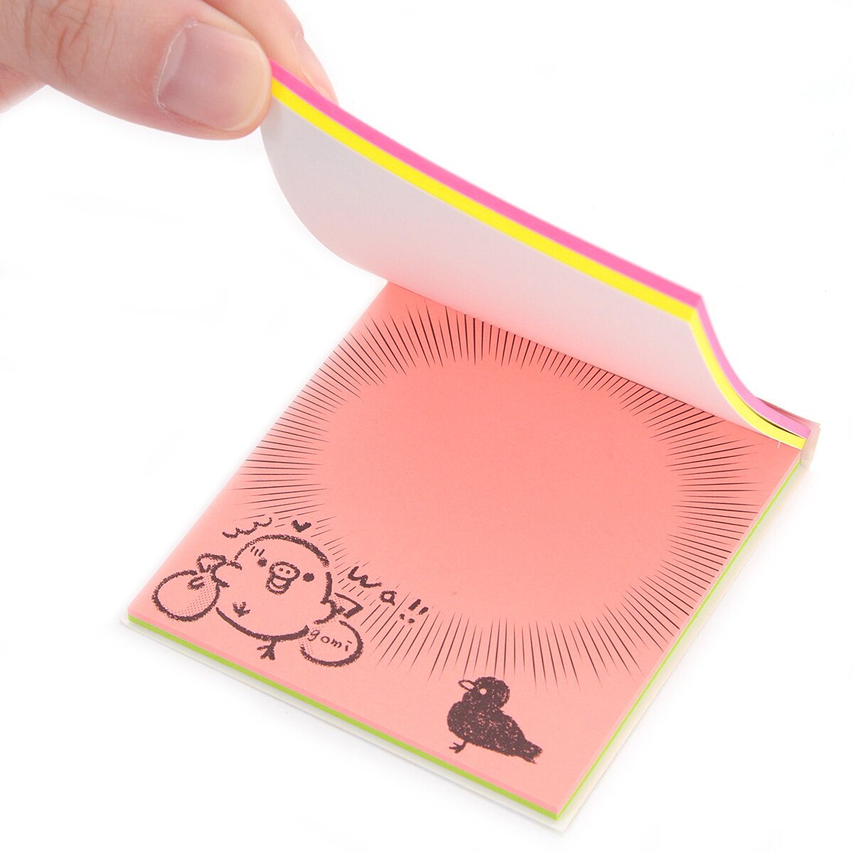 Rilakkuma Kiiroitori Diary Neon Sticky Notes: San-X - Tokyo Otaku Mode ...