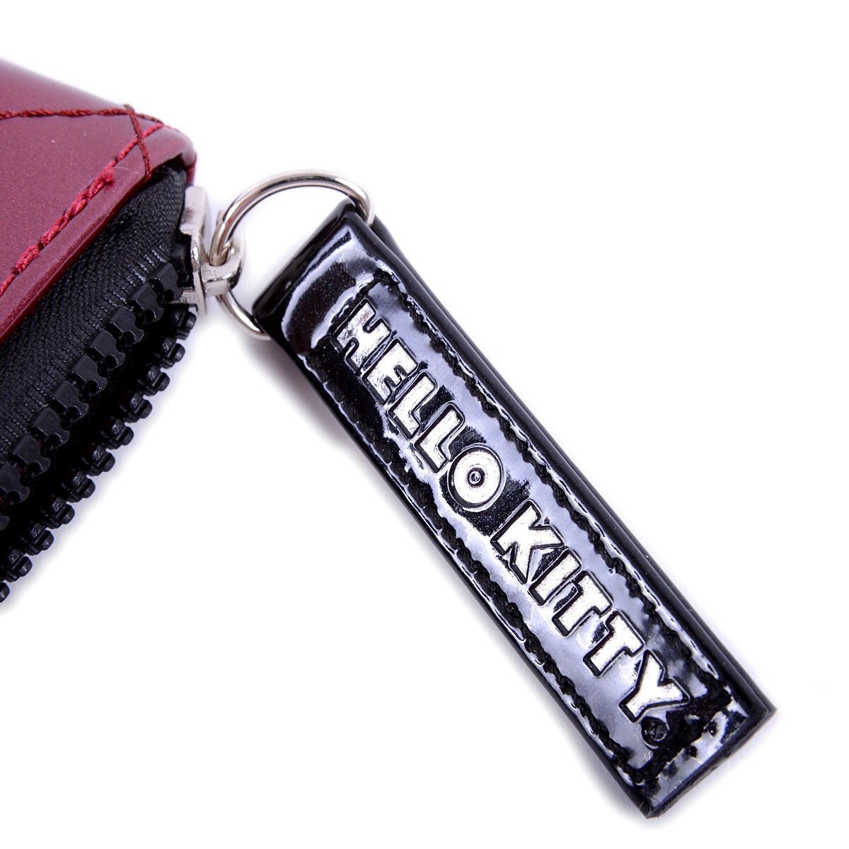 Hello Kitty Maroon Half-Zip Wallet: Sanrio - Tokyo Otaku Mode (TOM)