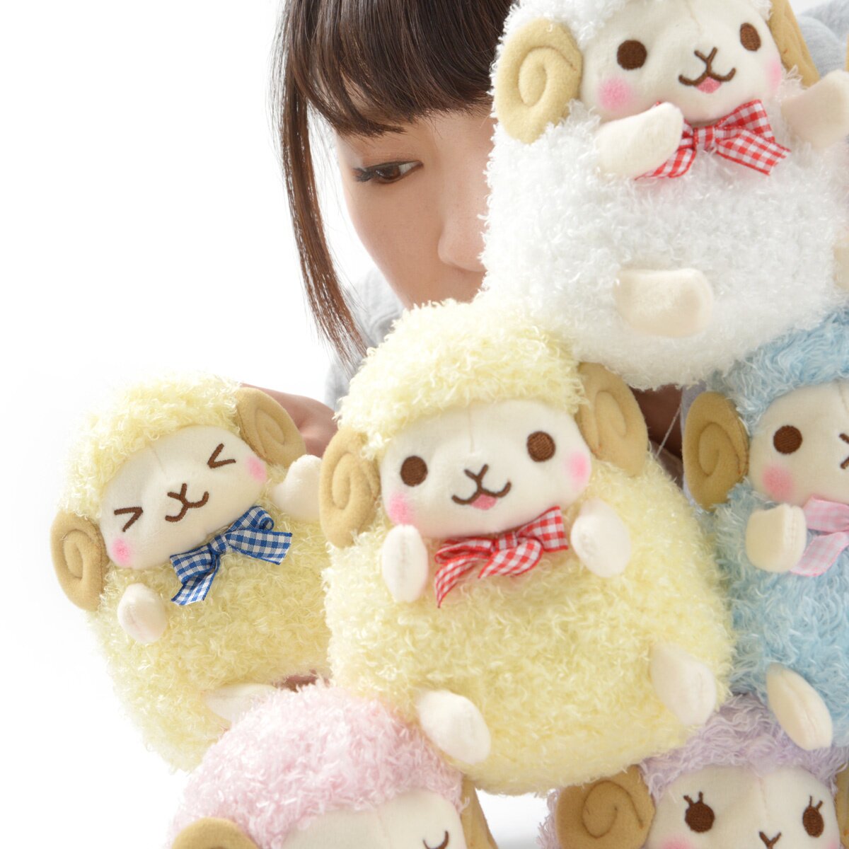 Wooly Lovely Face Sheep Plush Collection (Standard) - Tokyo Otaku Mode ...