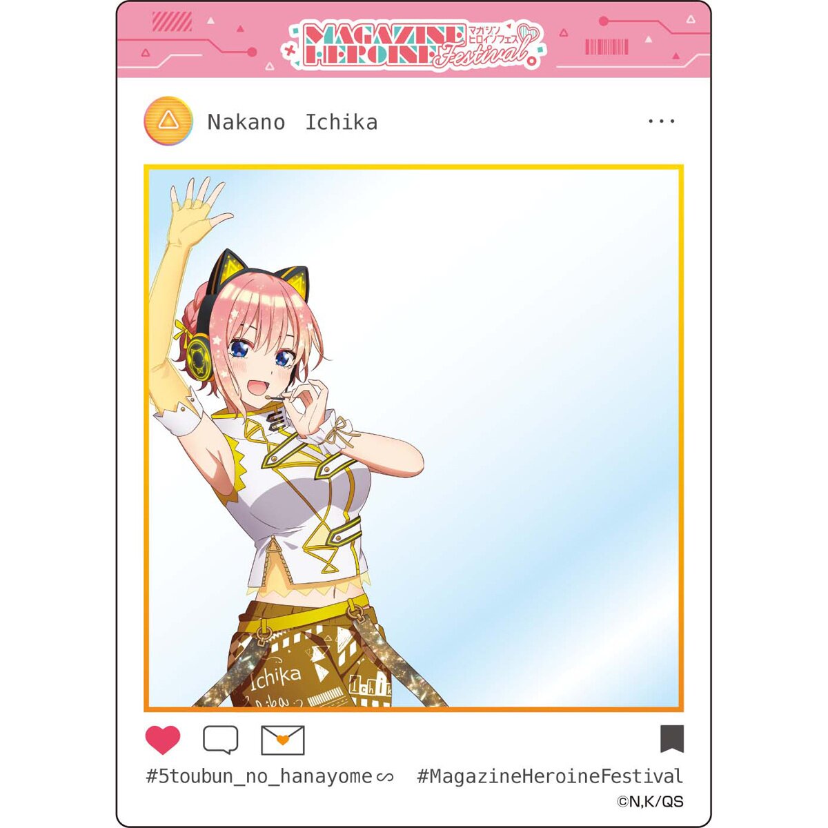 Magical Heroine Fes The Quintessential Quintuplets ∽ Clear Card Set ...