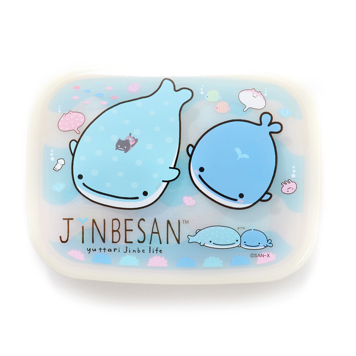 Jinbesan Lunch Market Nesting Lunch Box Set: San-X - Tokyo Otaku Mode (TOM)