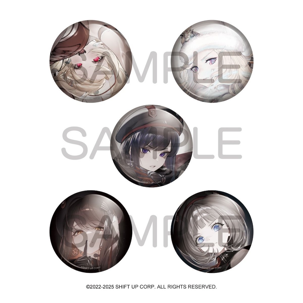 Goddess of Victory: Nikke Burst Collection Tin Badge Vol. 5 Box Set ...