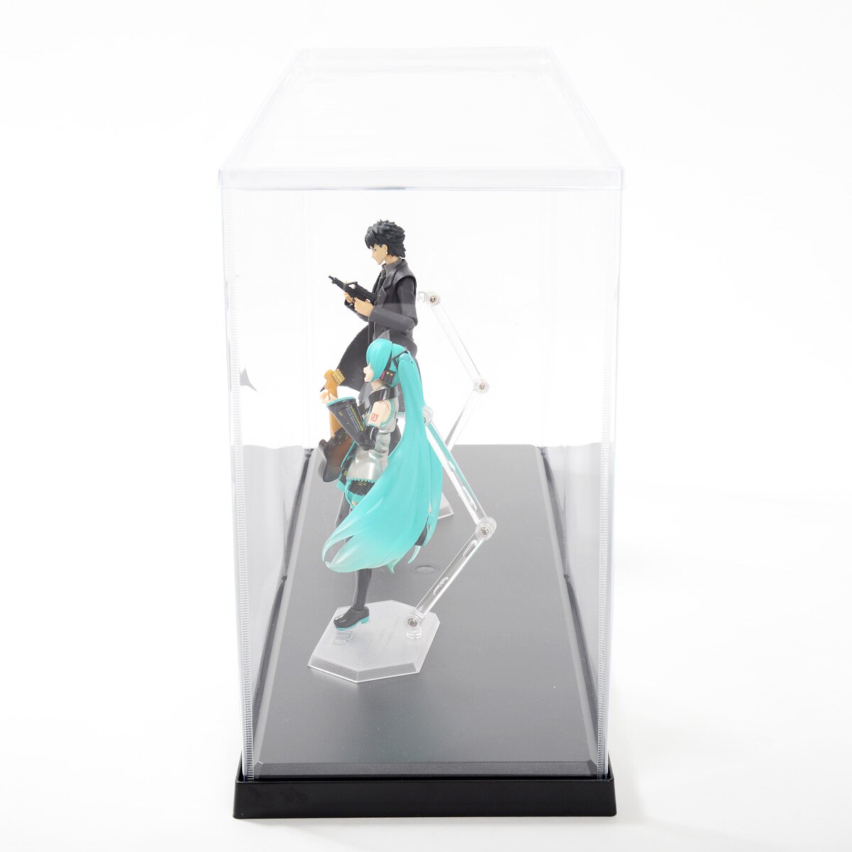 Plastic Model Display Case Rectangular Black - Tokyo Otaku Mode (TOM)
