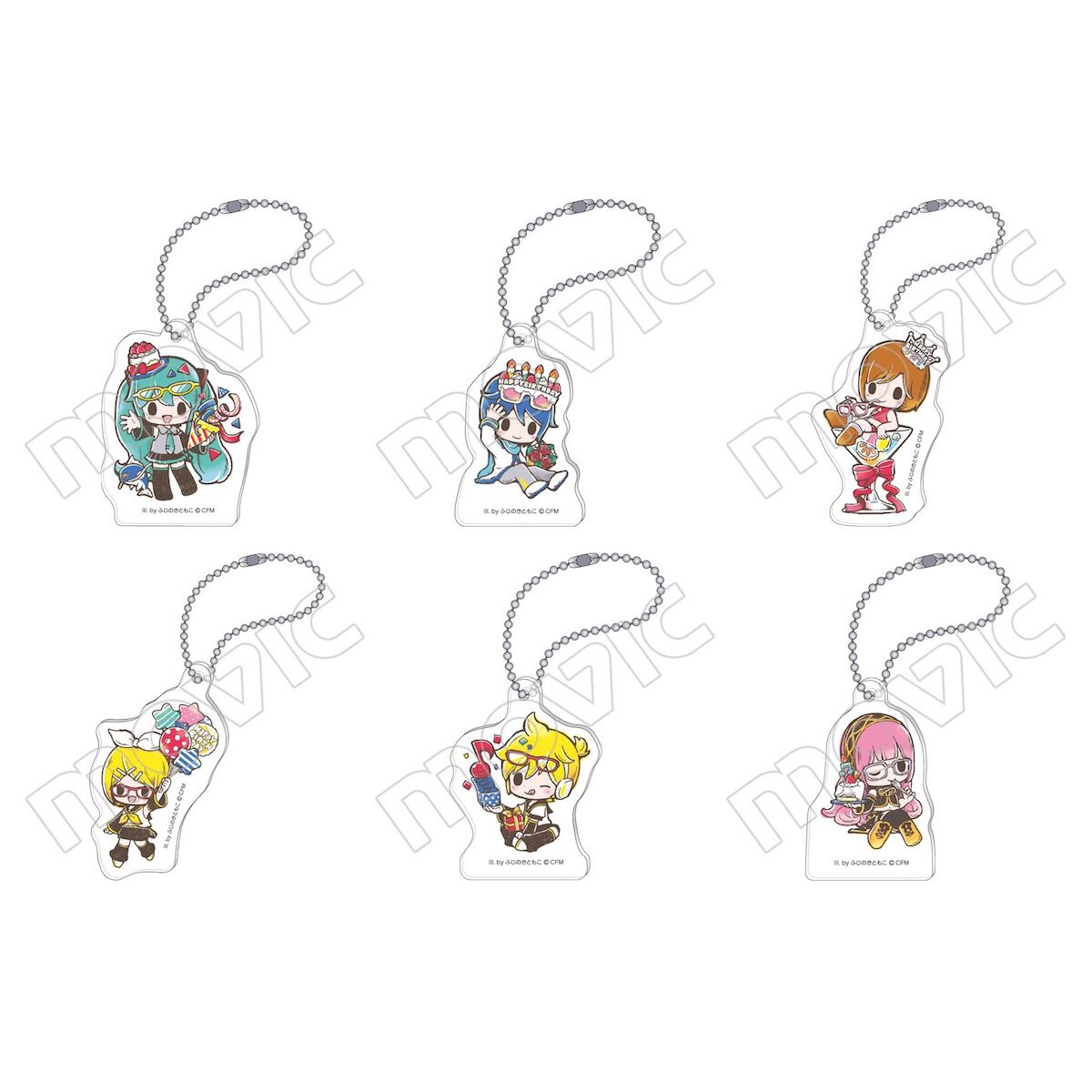 Vocaloid Meiko's Birthday Acrylic Keychain Collection - Tokyo Otaku ...