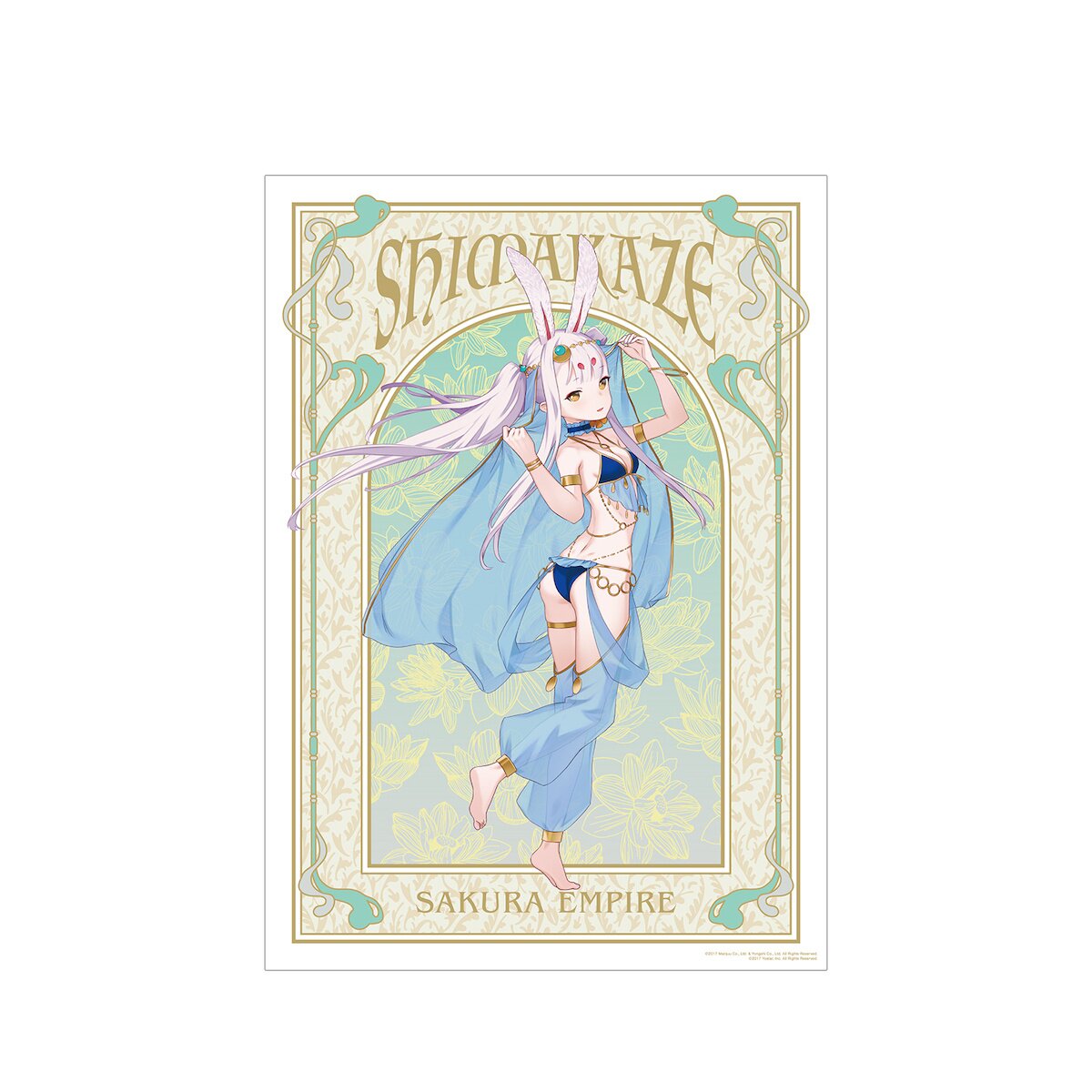Azur Lane A3-Size Matte Effect Poster Shimakaze: Dancer Ver. - Tokyo ...