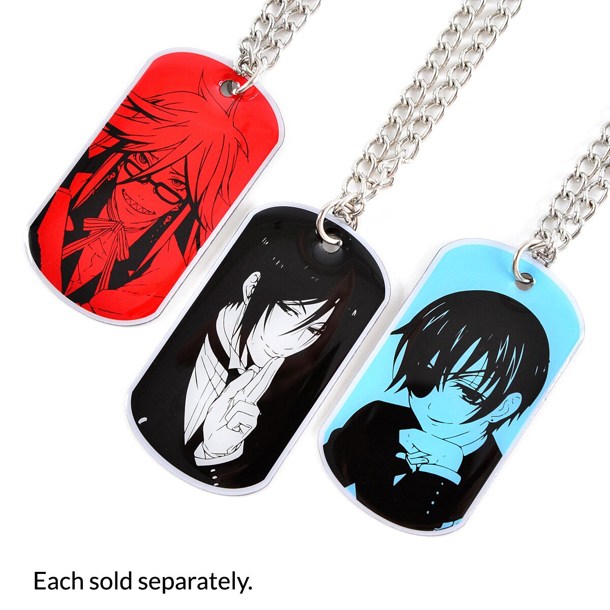 Black Butler Grell Dogtag Necklace - Tokyo Otaku Mode (TOM)