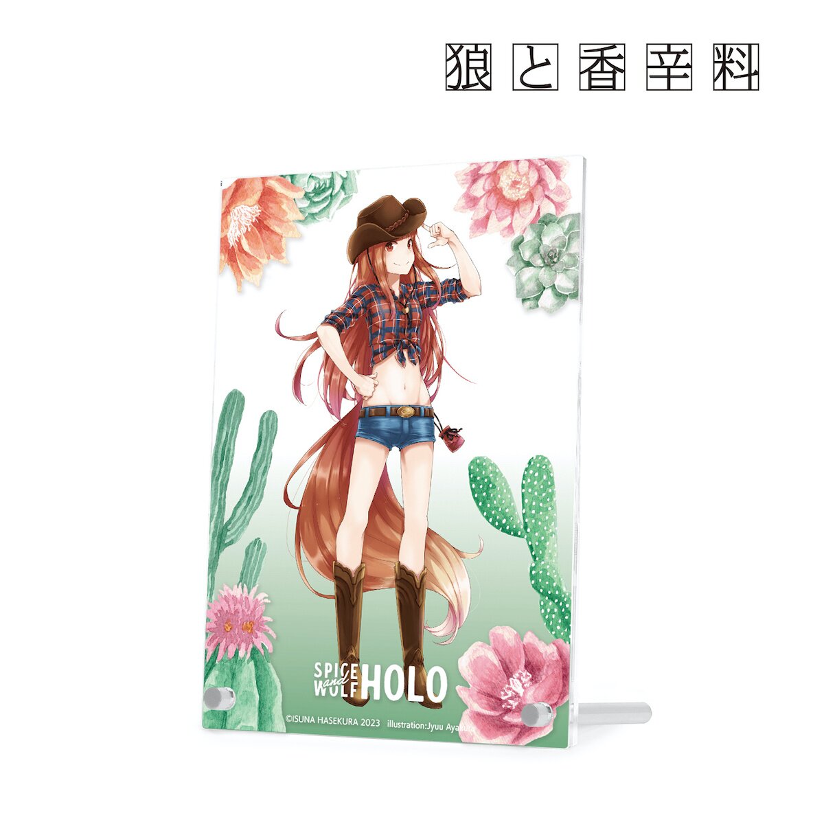 Spice and Wolf Jyuu Ayakura Illustration Double Acrylic Panel ...