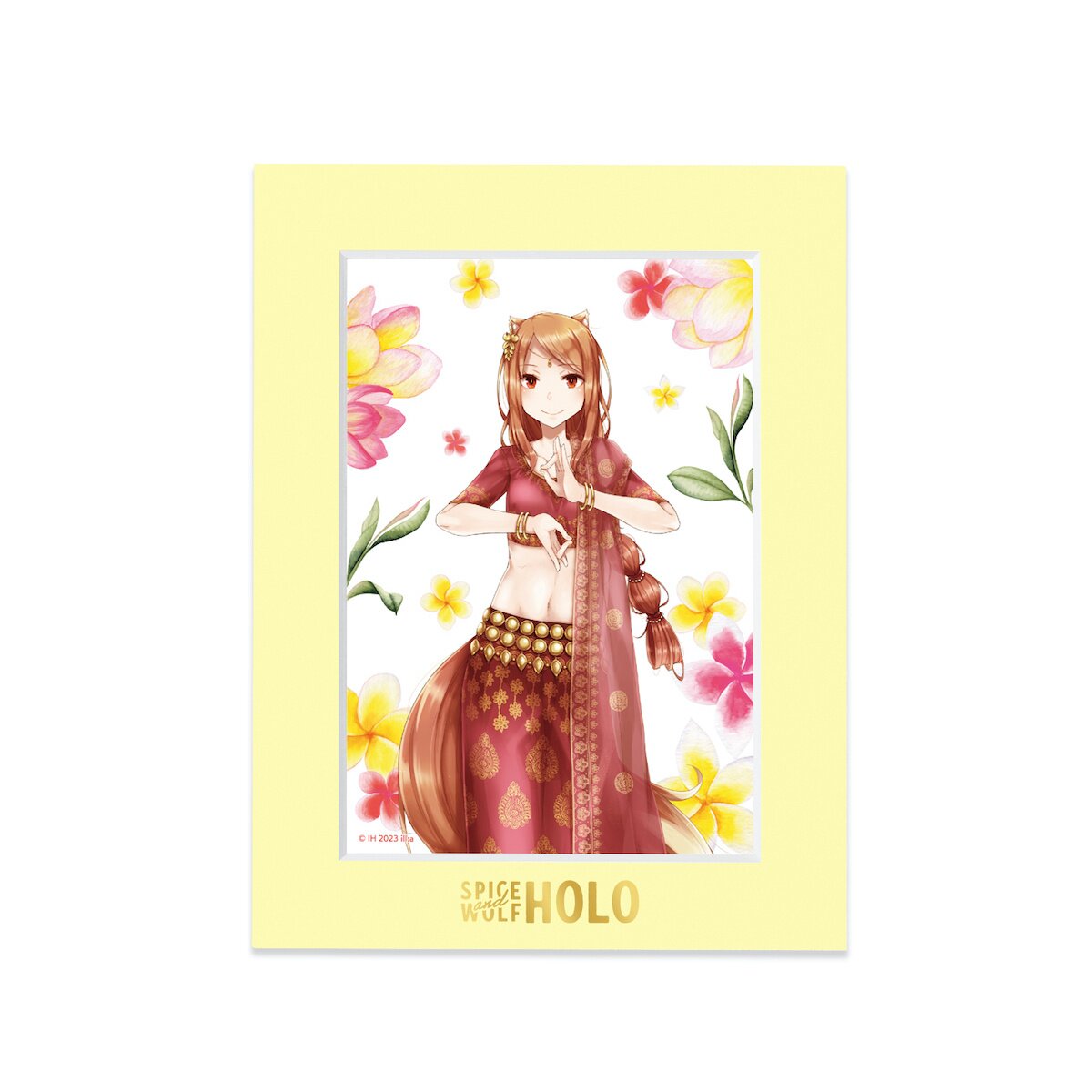 Spice and Wolf Jyuu Ayakura Illustration Chara Fine Mat Collection ...