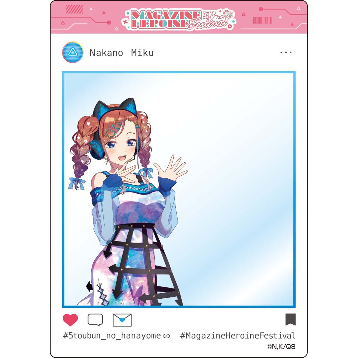 Magical Heroine Fes The Quintessential Quintuplets ∽ Clear Card Set ...