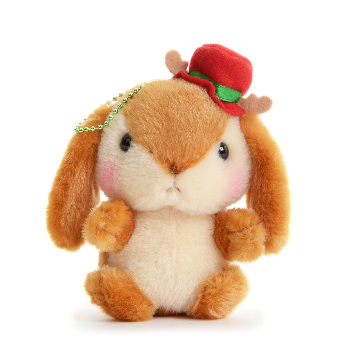 Pote Usa Loppy Merry Christmas Rabbit Plush Collection (Ball Chain ...