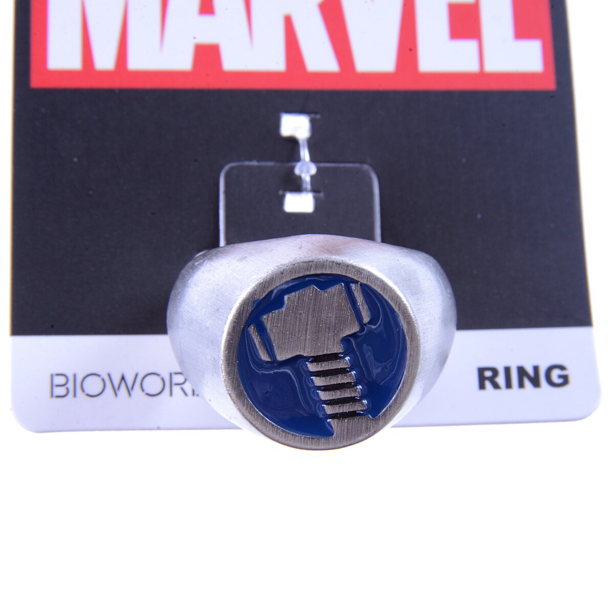 Marvel Thor Brushed Nickel Ring: Marvel - Tokyo Otaku Mode (TOM)