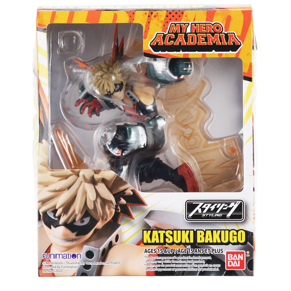 My Hero Academia Styling Katsuki Bakugo (Re-run): Bandai - Tokyo Otaku ...