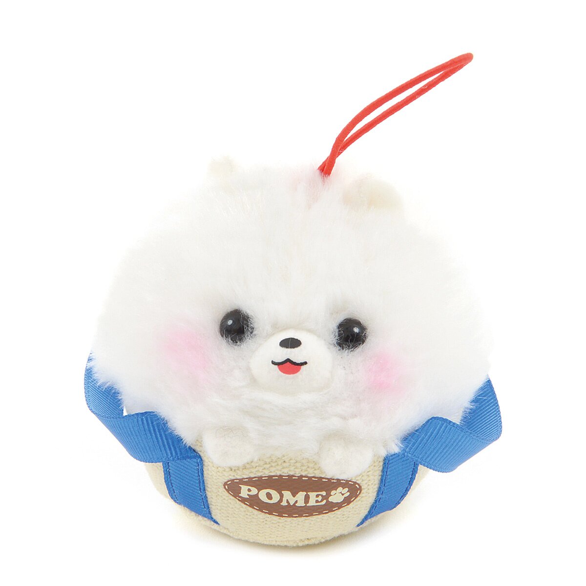 Fuwa-mofu Pometan Trip in a Bag Dog Plush Collection (Mini Strap) - Tokyo Otaku Mode (TOM)