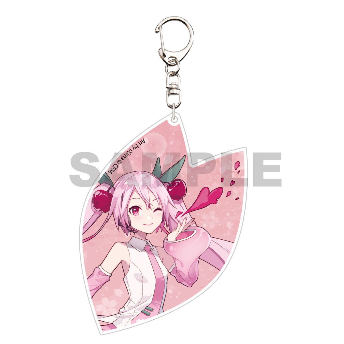 Sakura Miku x Hirohako Hirosaki Acrylic Keychain: KADOKAWA - Tokyo ...