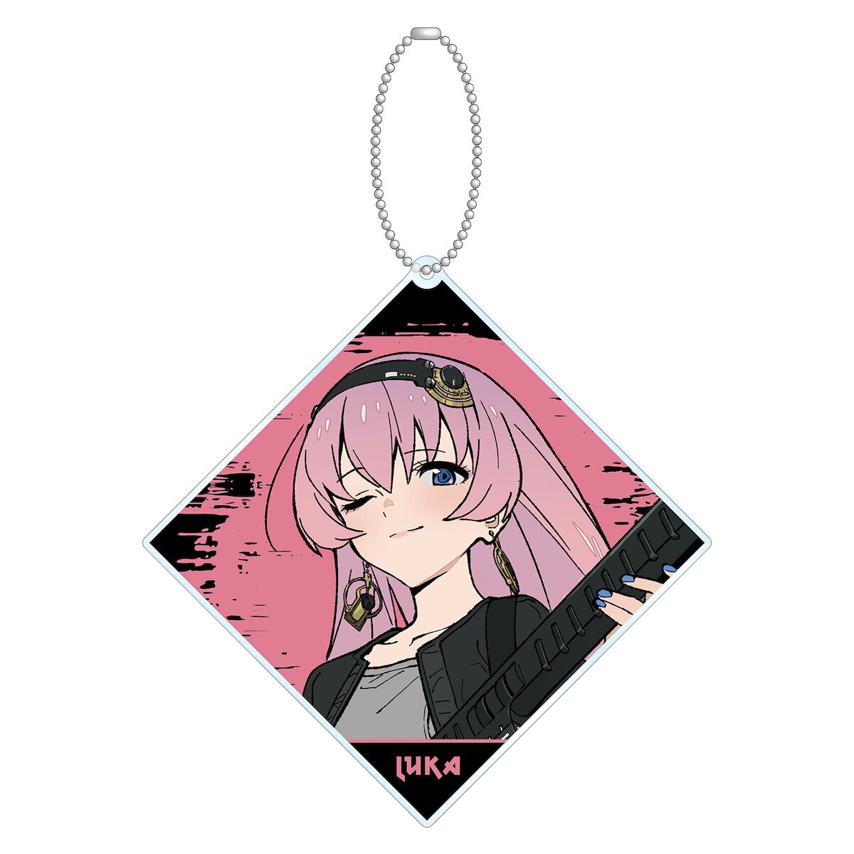 Piapro Characters: Band Ver. Art by tarou2 Big Acrylic Keychain ...