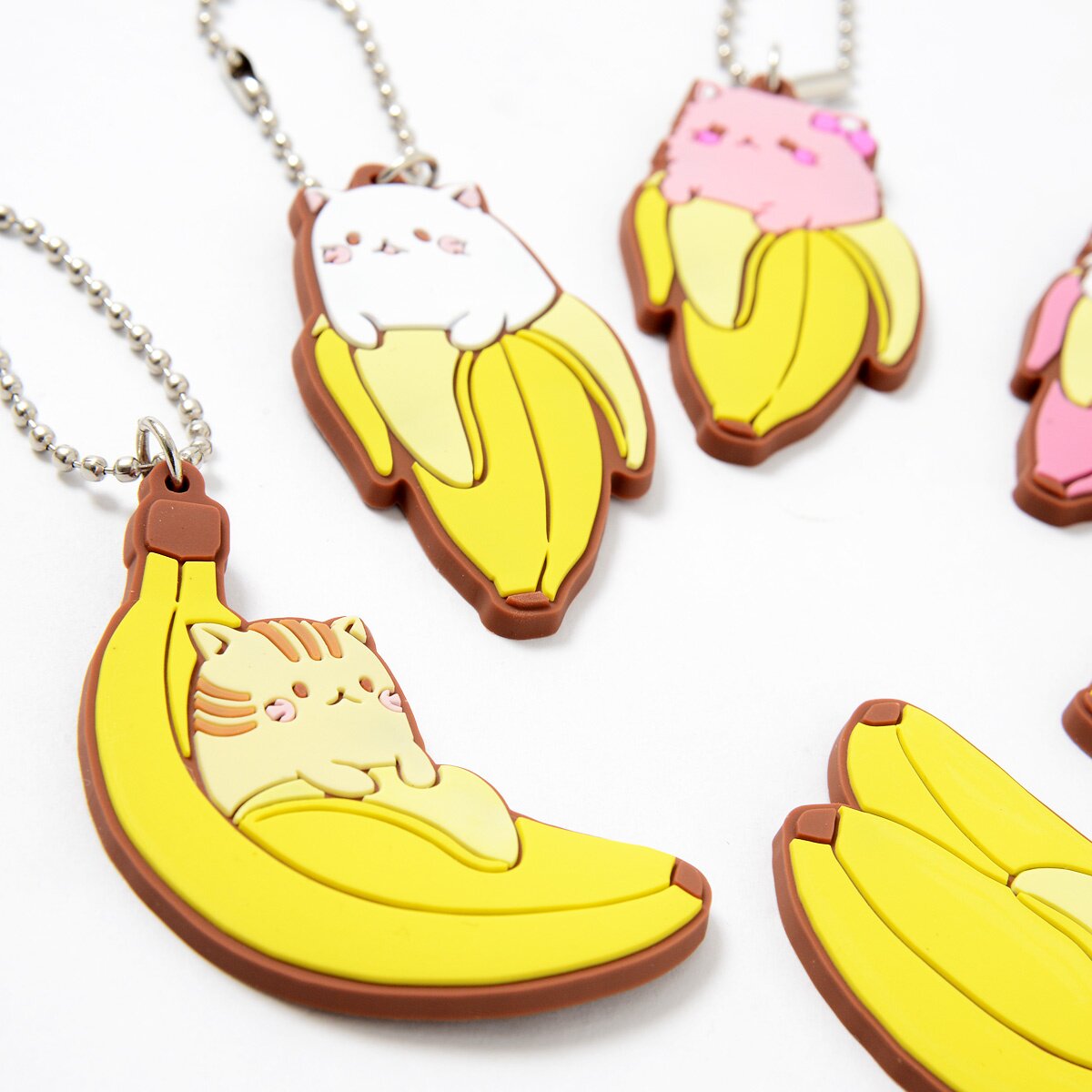 Bananya Rubber Keychains - Tokyo Otaku Mode (TOM)