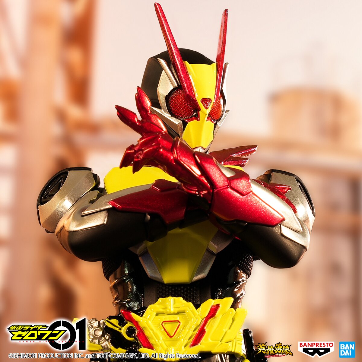 Hero's Brave Statue Kamen Rider Zero-One Kamen Rider Zero-Two - Tokyo ...