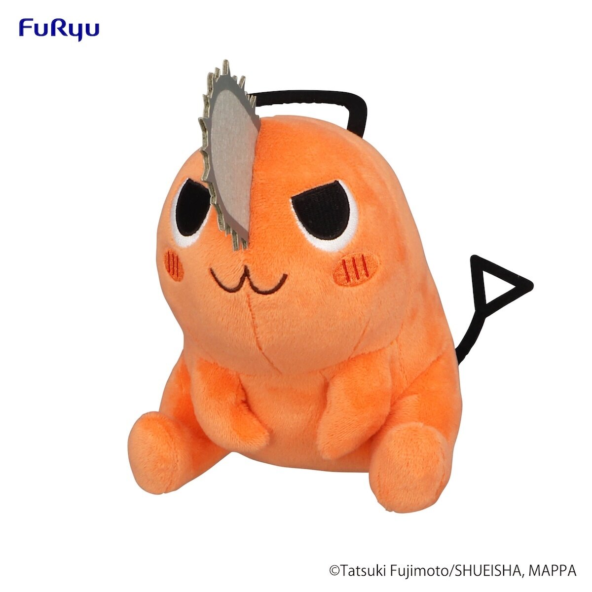 Chainsaw Man Plushie Toy Pochita: Sitting Naughty Ver. - Tokyo Otaku ...