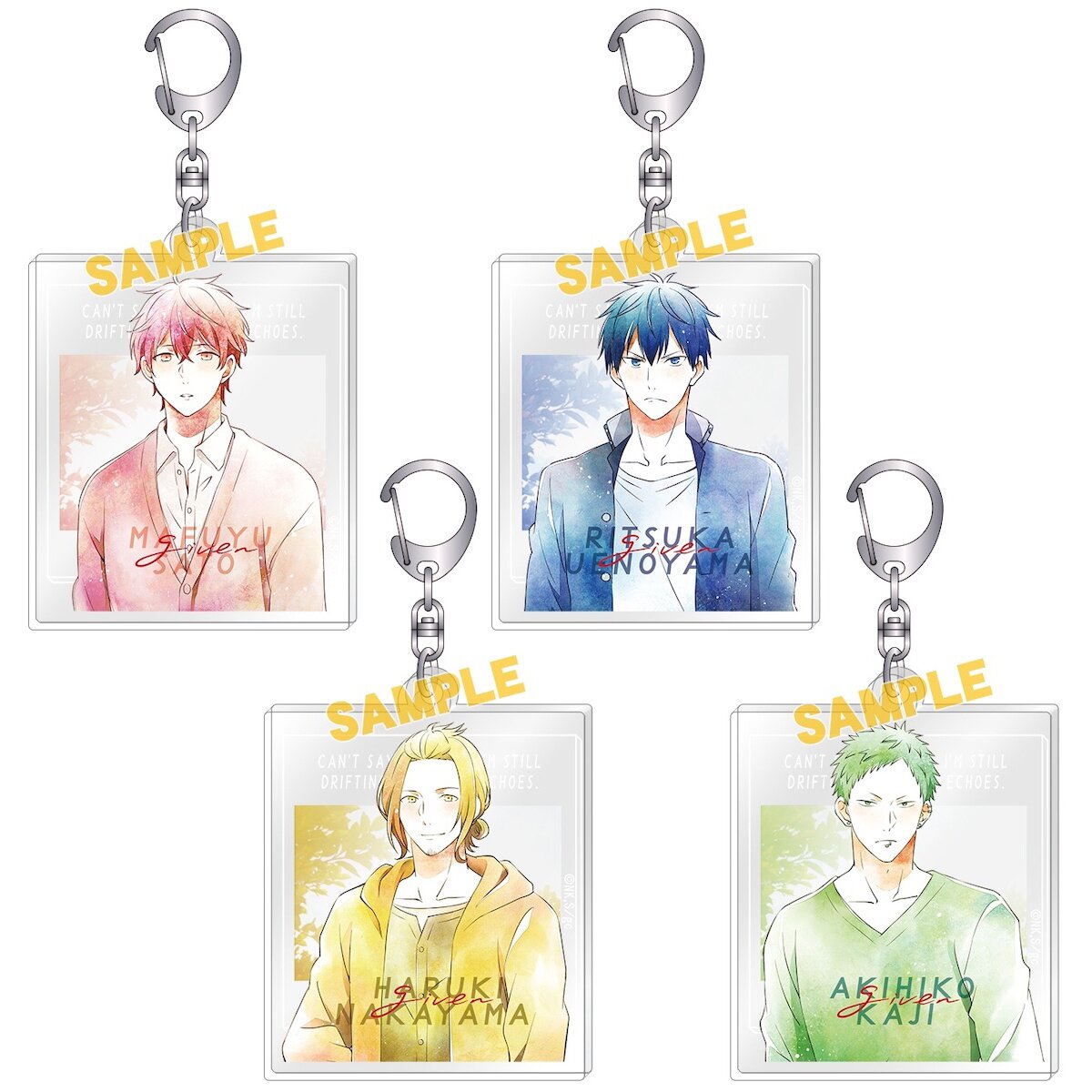 Given Art-Pic Acrylic Keychain Collection - Tokyo Otaku Mode (TOM)