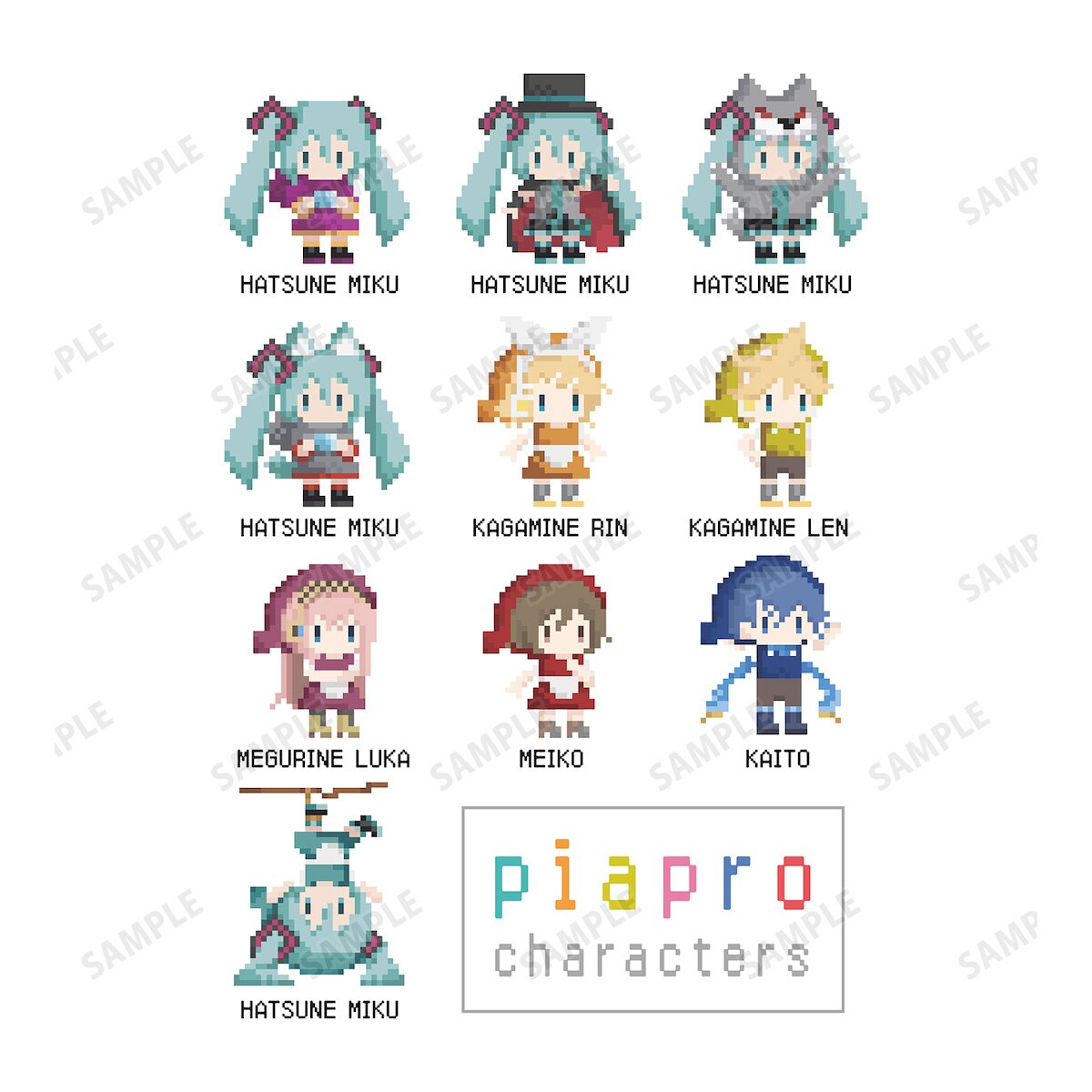 Piapro Characters One Night Jinro Collaboration: Pixel Art Ver. Back Print Women's Hoodie ...