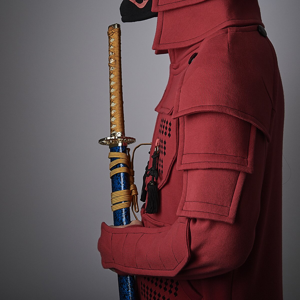 Samurai Armor Hoodie Set ＜Red＞ - Tokyo Otaku Mode (TOM)