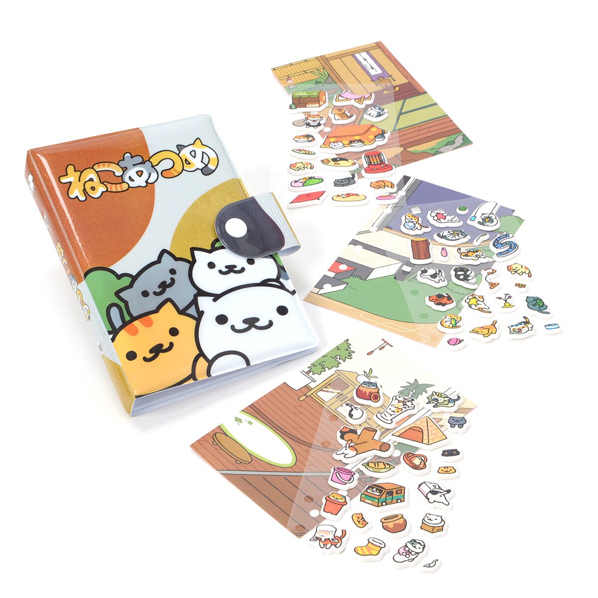 Neko Atsume Nekomori Stickers & Sticker Book - Tokyo Otaku Mode (TOM)