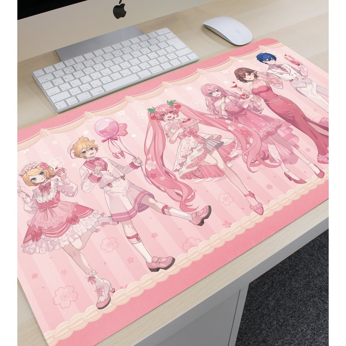 Sakura Miku Group: Sakura Party Ver. Art by Shugao Multi Desk Mat ...
