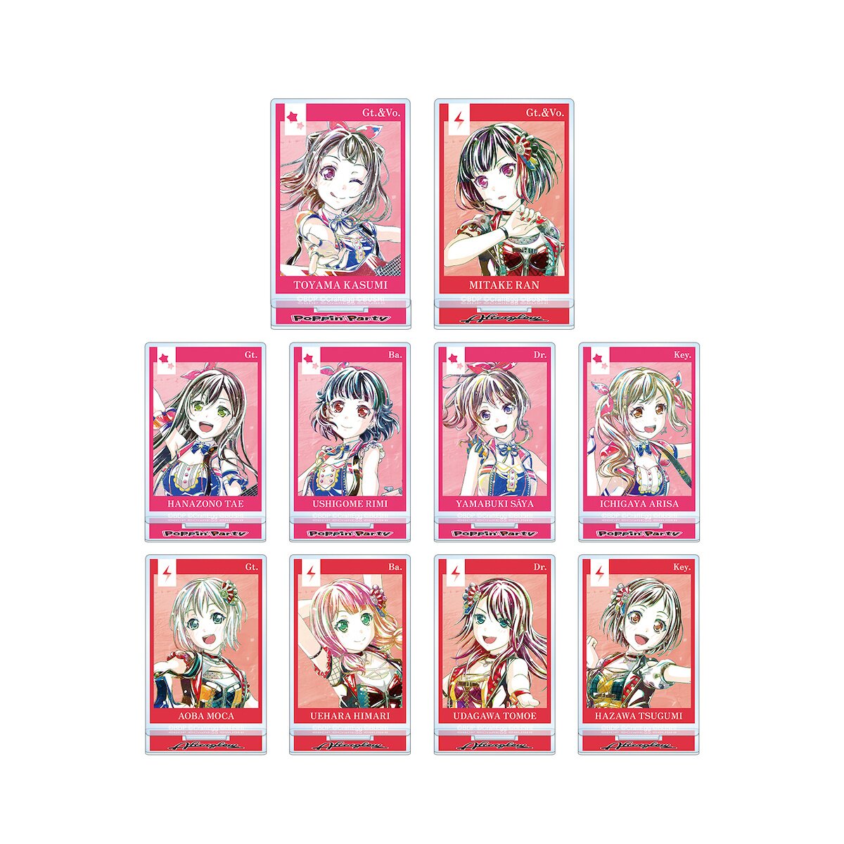 BanG Dream! Girls Band Party! Trading Ani-Art Acrylic Stand Vol. 4 Ver ...