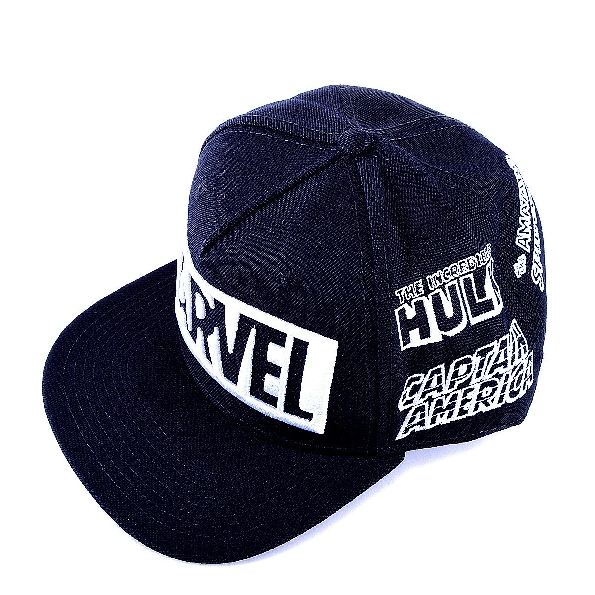 Marvel All-Over Black & White Snapback: Marvel - Tokyo Otaku Mode (TOM)